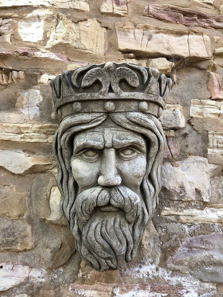 Stunning Stone Crown King Garden Planter – SaraStoneOrnaments